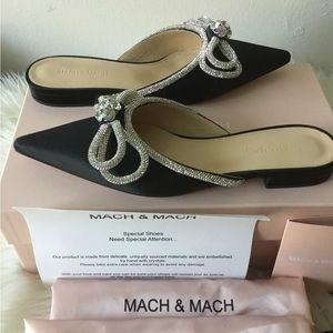 MACH & MACH | Shoes | Mach Mach Flat Mules 4 | Poshmark